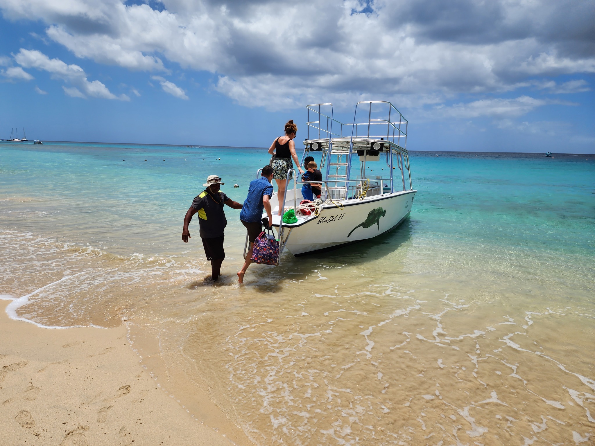 Snorkeling with Mark the Shark in Holetown Beach Barbados