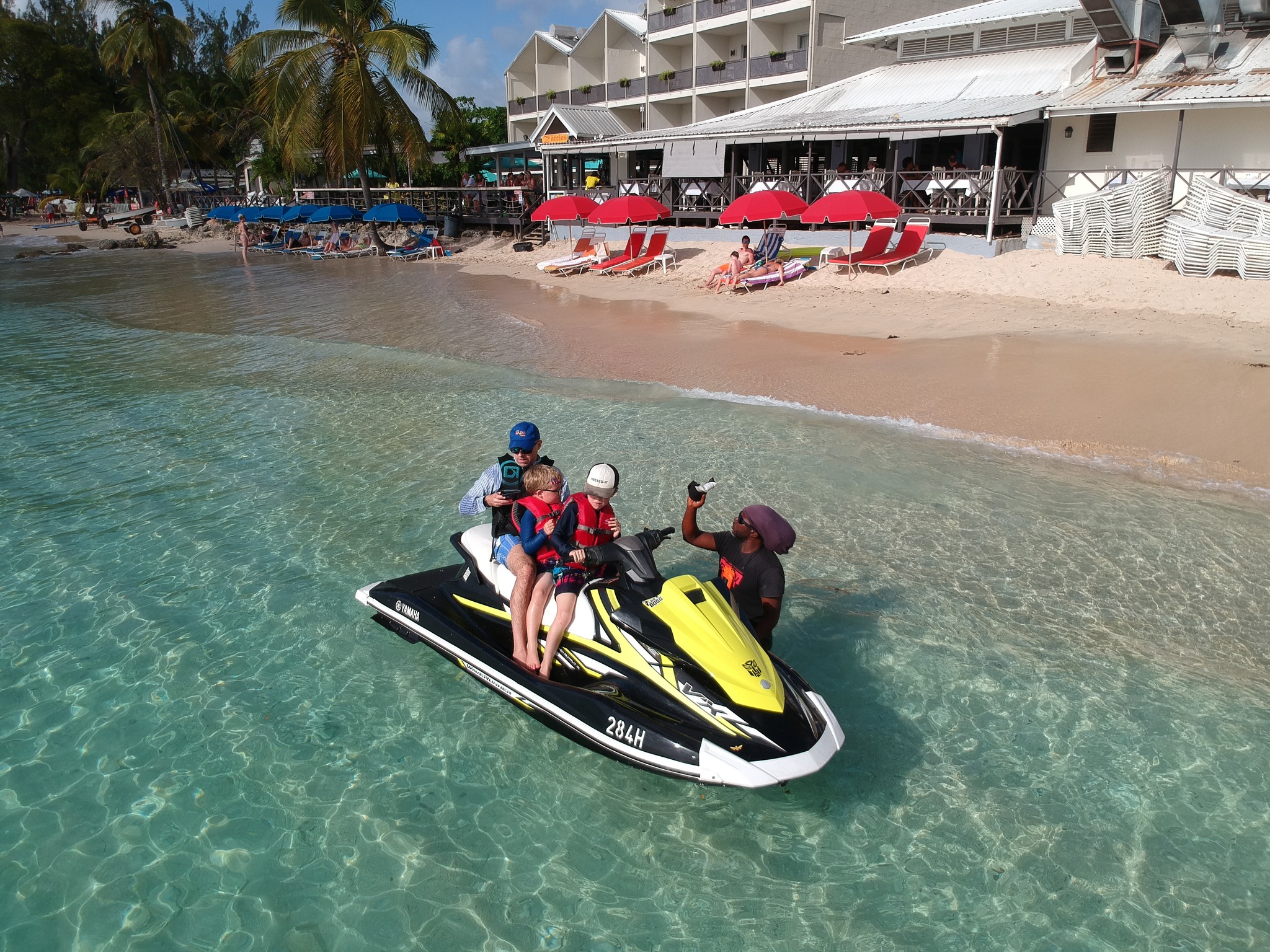 Rent a Jet Ski from Rock in Holetown Beach Barbados